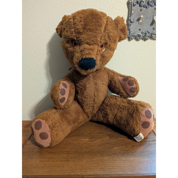 Small Pets | Vintage Animal Fair By George Stuffed Plush Bear Cub Brown ...